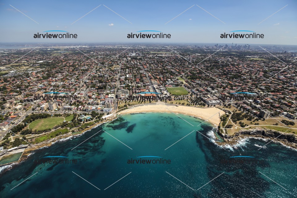 Aerial Photography Coogee Beach In Sydney - Airview Online