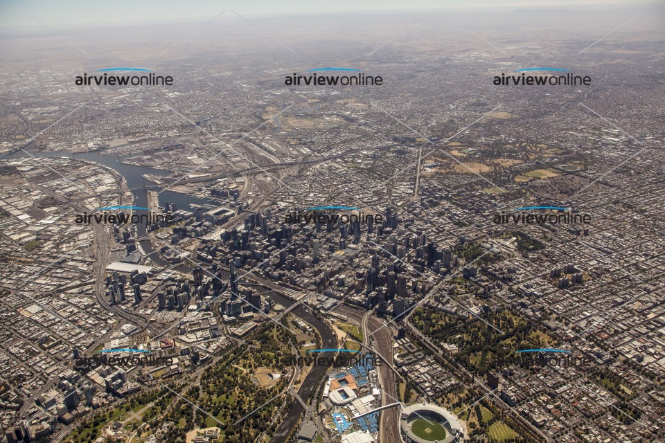 Aerial Photography Melbourne From 5000 Feet - Airview Online