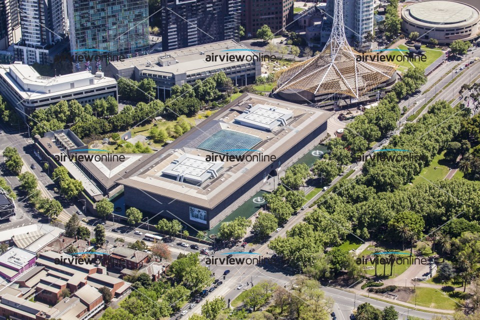 Aerial Photography National Gallery Victoria - Airview Online Aerial Photography National Gallery Victoria - Airview Online