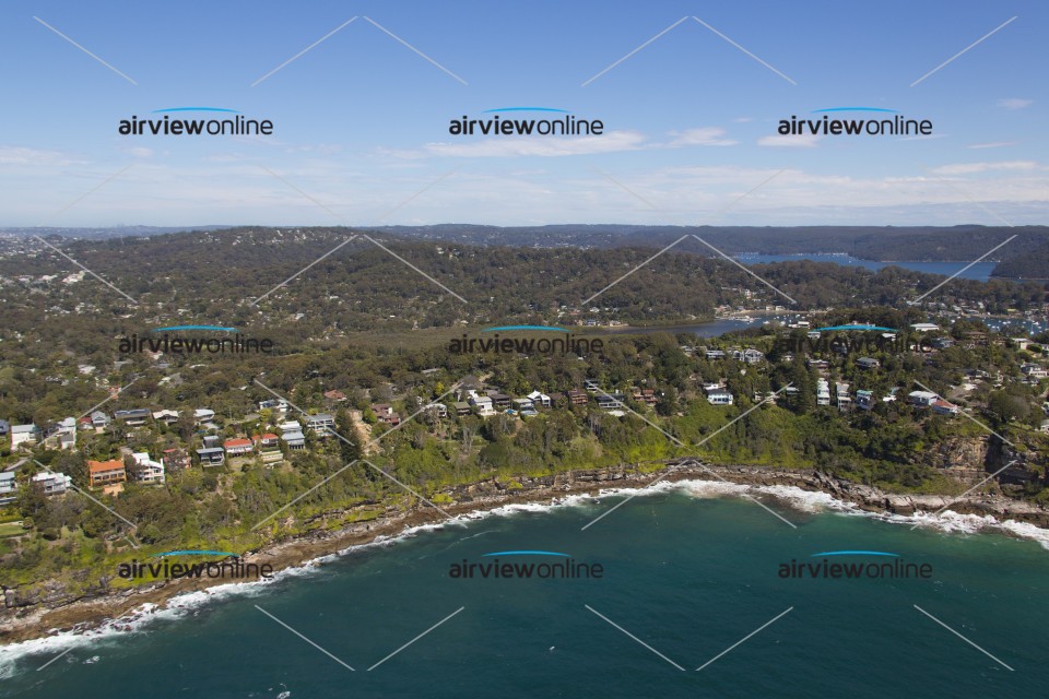 Aerial Photography Whale Beach Road - Airview Online