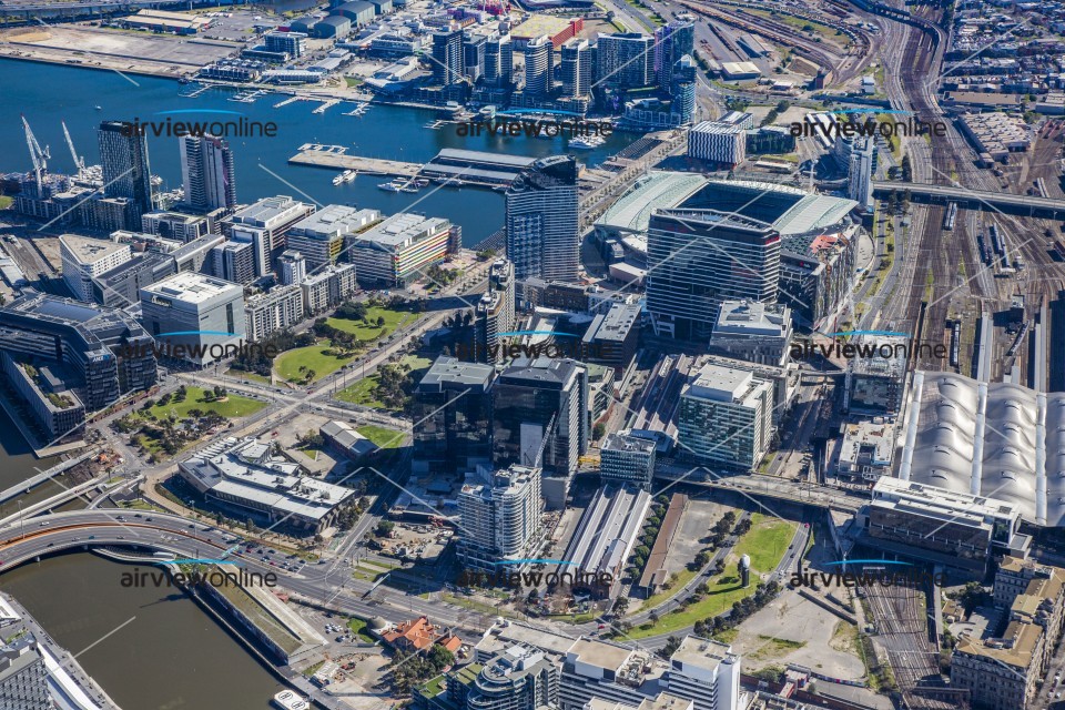 Aerial Photography Docklands - Airview Online