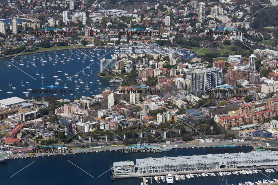 Aerial Photography Woolloomooloo Bay - Airview Online