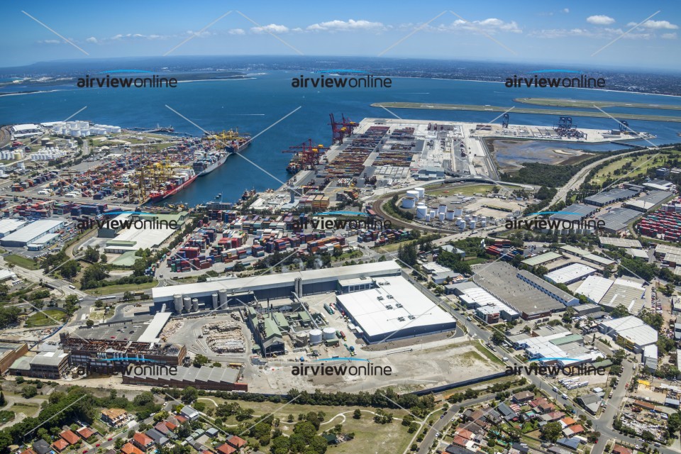 Aerial Photography Port Botany - Airview Online