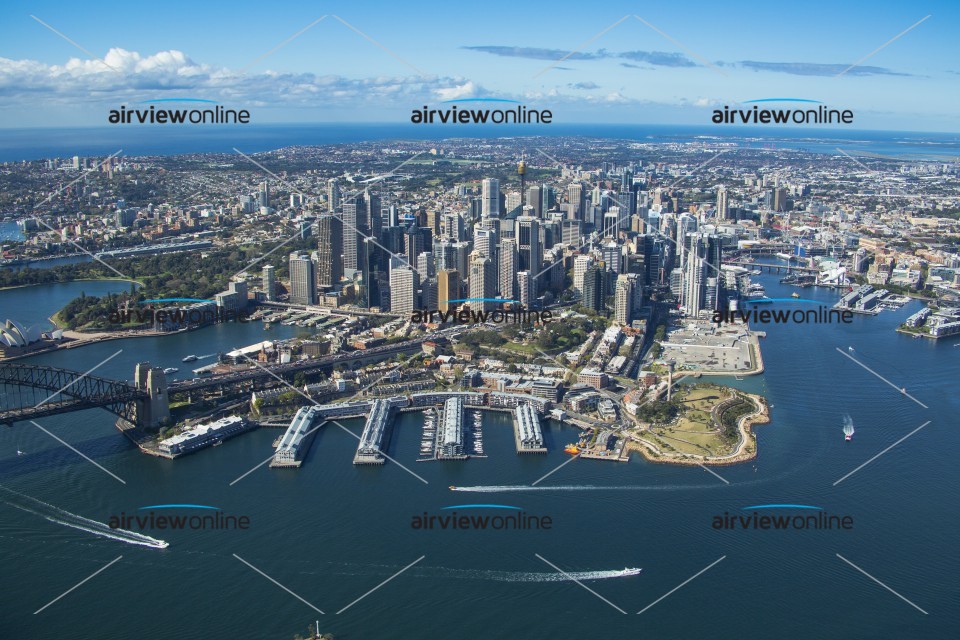 Aerial Photography Millers Point, Dawes Point - Airview Online