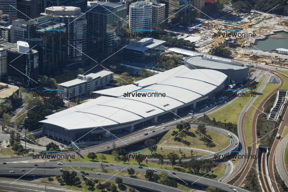 Aerial Photography Perth Convention And Exhibition Centre - Airview Online
