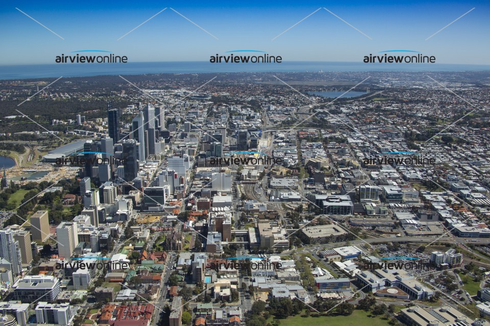 Aerial Photography East Perth - Airview Online