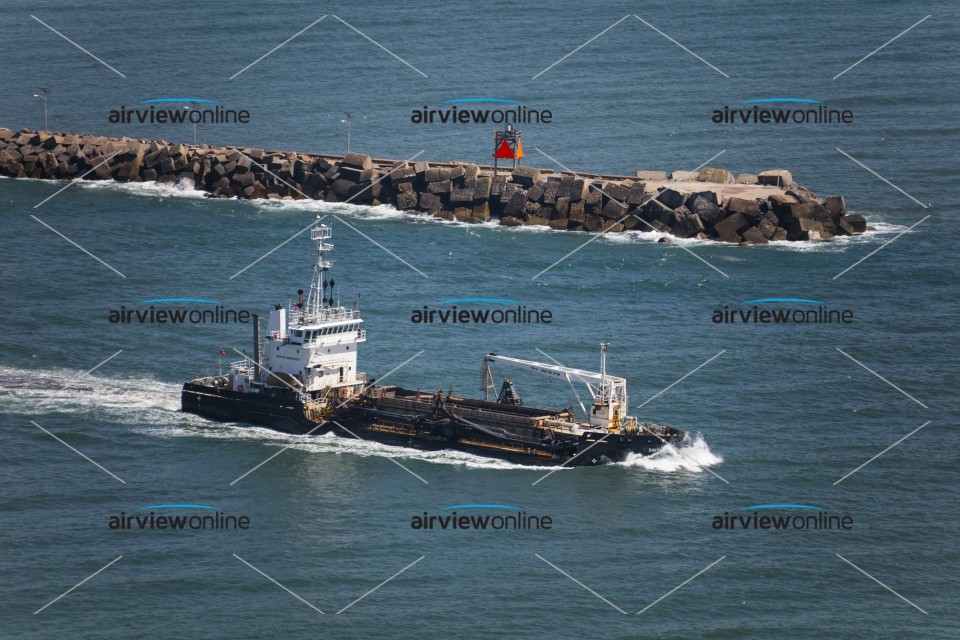 Aerial Photography Ship At Newcastle - Airview Online