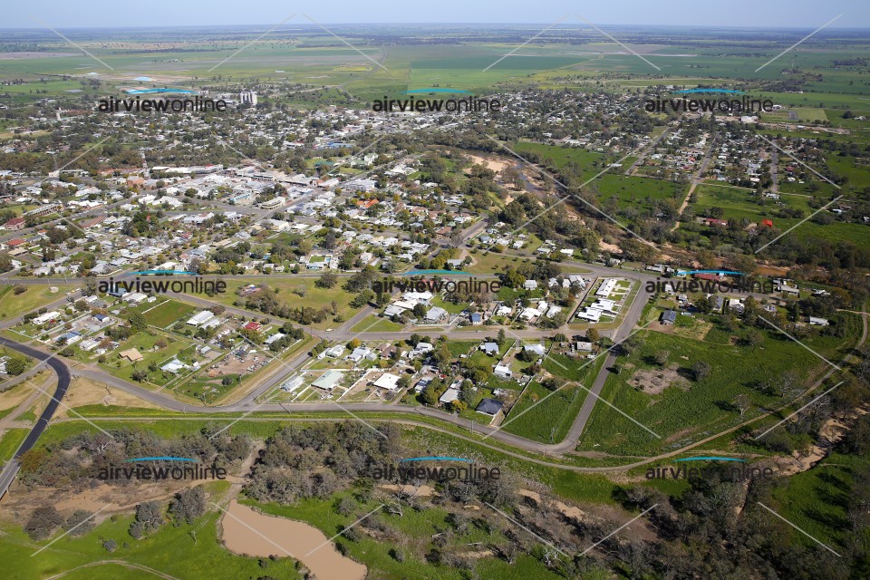 Aerial Photography Coonamble Township - Airview Online