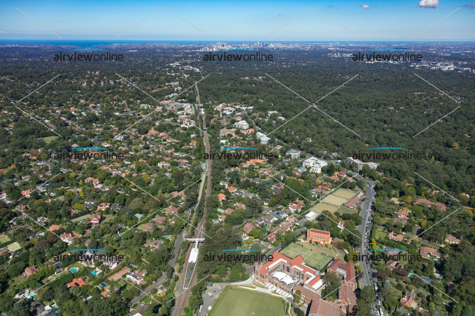Aerial Photography Warrawee - Airview Online