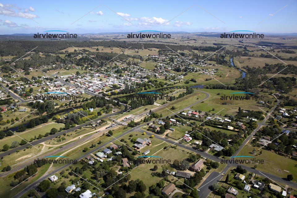 Aerial Photography Bombala Township - Airview Online