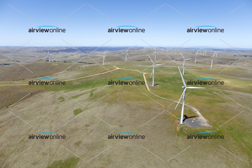 Aerial Photography Wind Towers - Airview Online