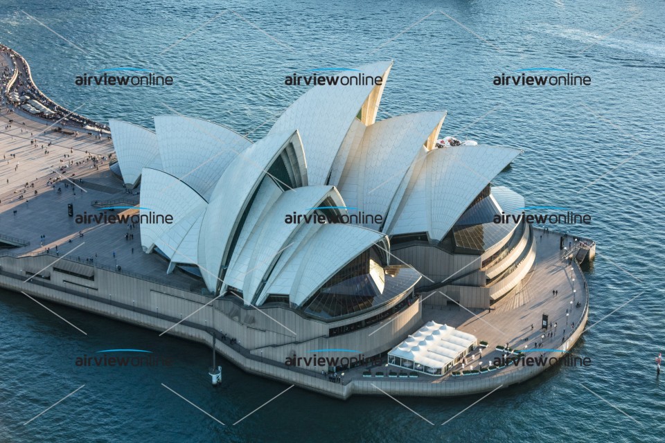 Aerial Photography The Iconic Sydney Opera House At Dusk - Airview Online