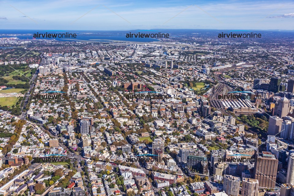 Aerial Photography Darlinghurst - Airview Online