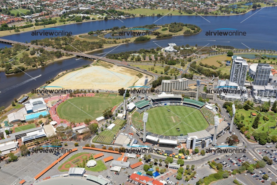 Aerial Photography WACA Ground Viewed From The North - Airview Online