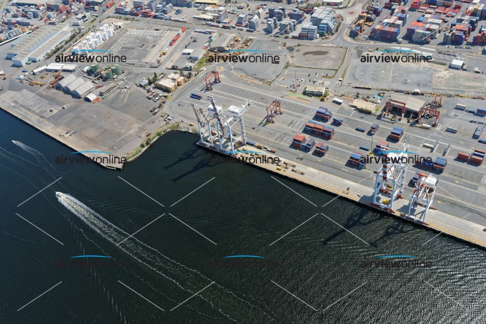 Aerial Photography Fremantle Ports Viewed From The East - Airview Online