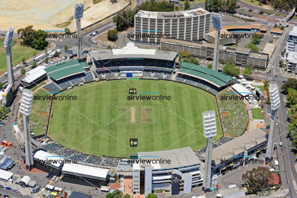 Aerial Photography WACA Ground, East Perth - Airview Online